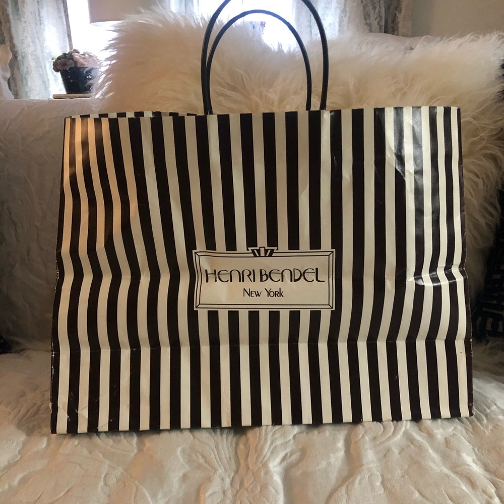 Henri Bendel Original Vintage Shopping Bag - Gem
